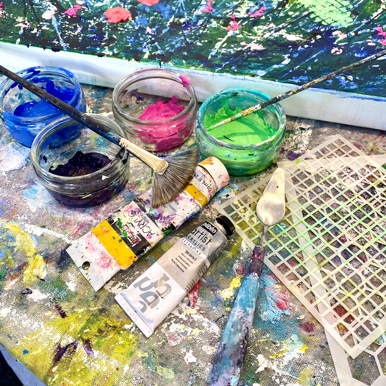 Mark Making To Make Art – Tracey Thornton Art